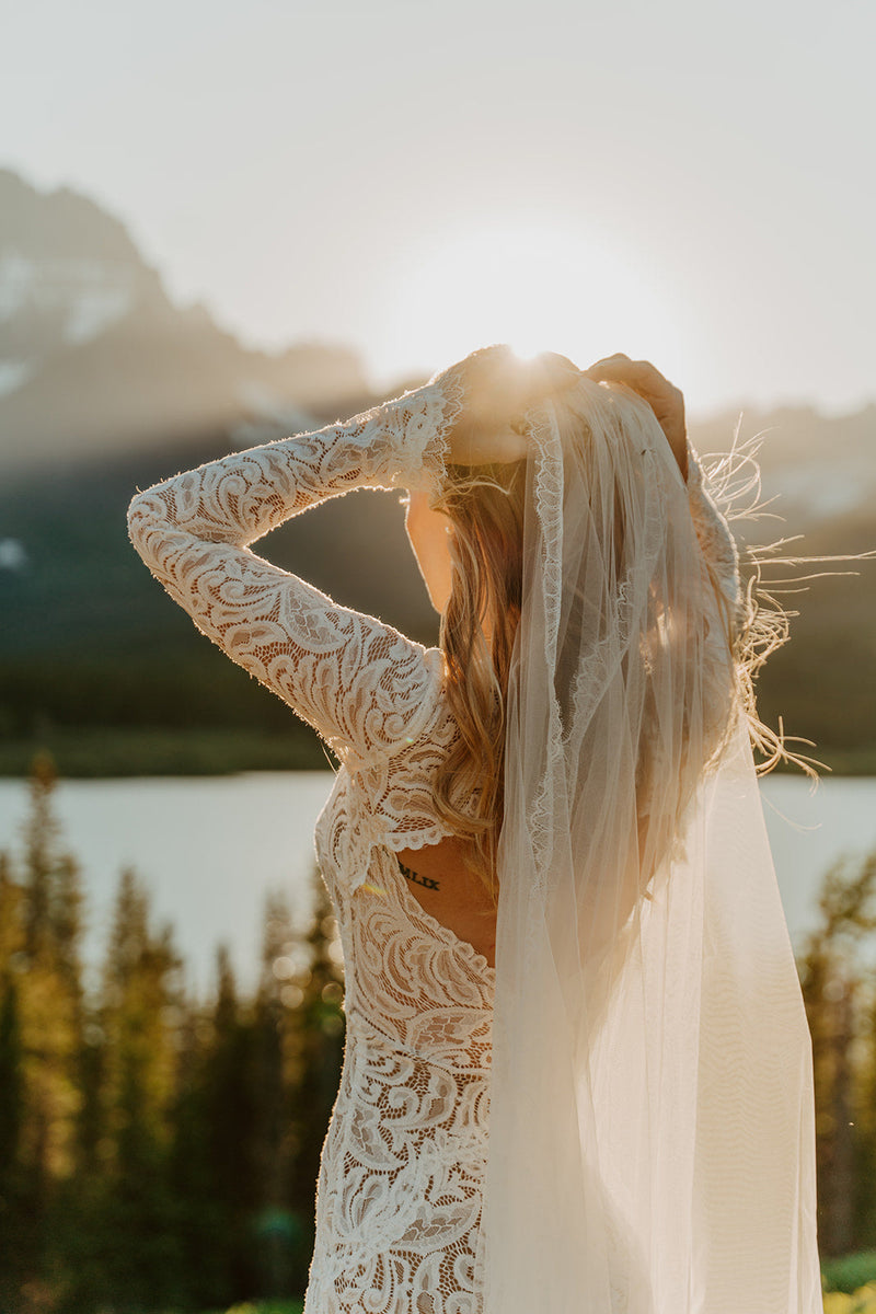 GRACE Bride Cami in the Olive Gown – Grace Loves Lace CA